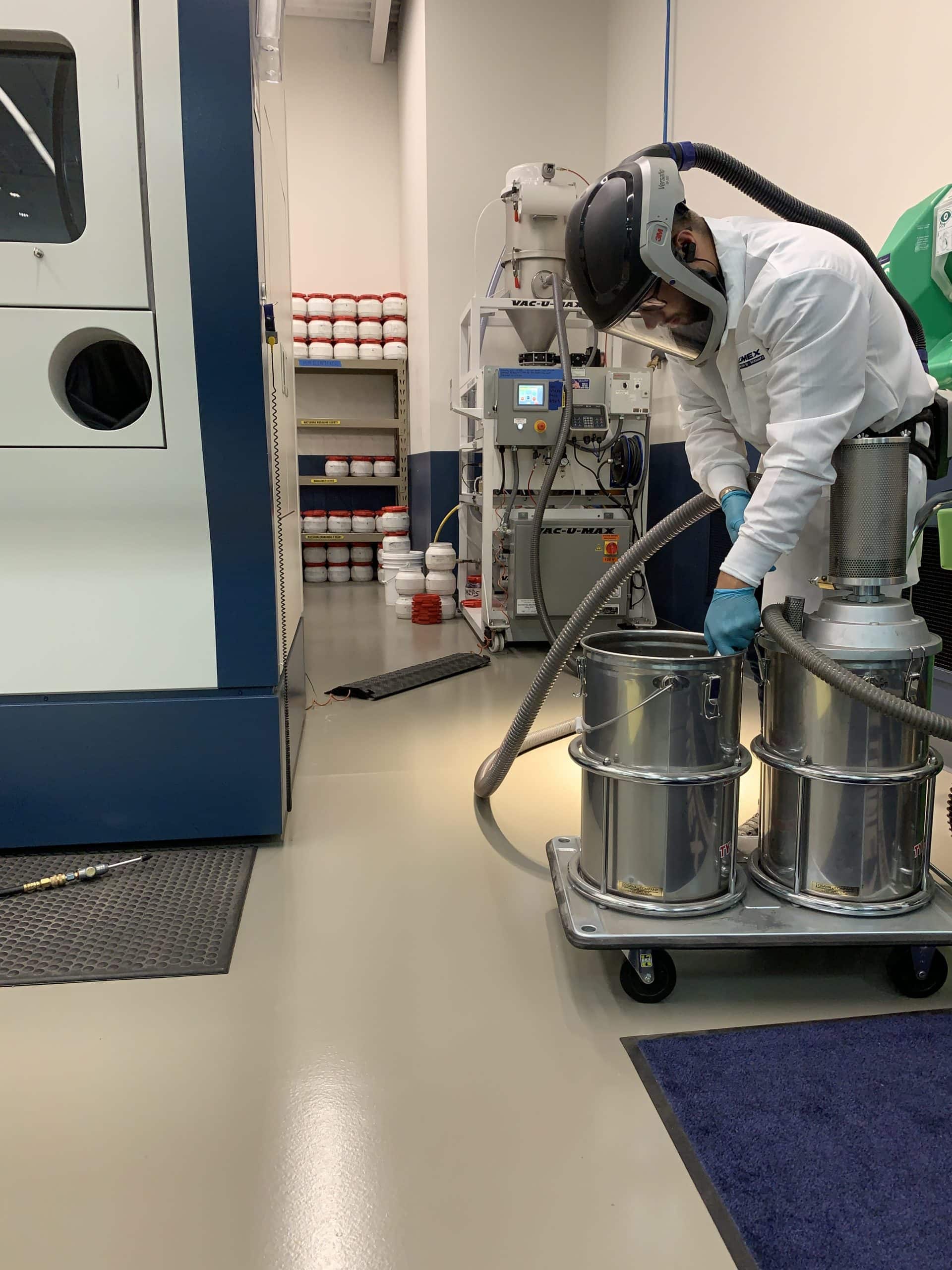 ADDITIVE MANUFACTURING OPERATION AUTOMATES METAL SIEVING PROCESS ...